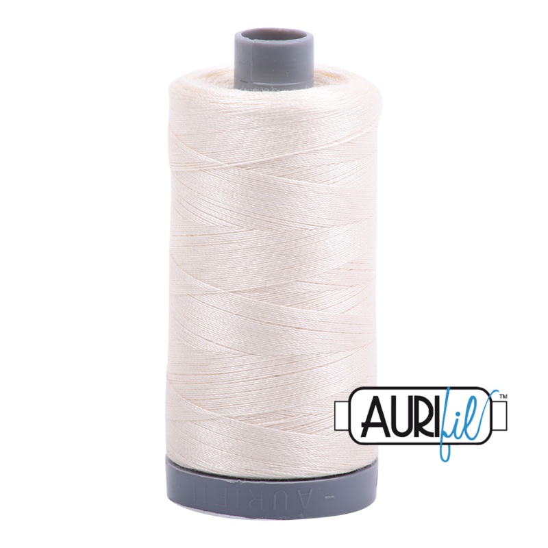 Aurifil Thread - Chalk 2026 - 28wt 750 m / 820 yds - Knitting, Sewing ...